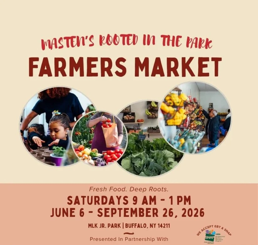 Event: Masten's Rooted in the Park Farmer's Market - Visit Buffalo